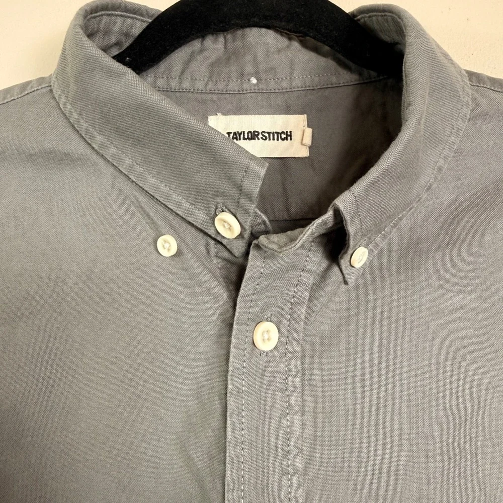 Taylor Stitch | Shirts | Taylor Stitch The Jack Charcoal Gray Cotton ...